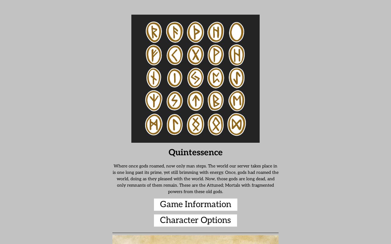Quintessence main